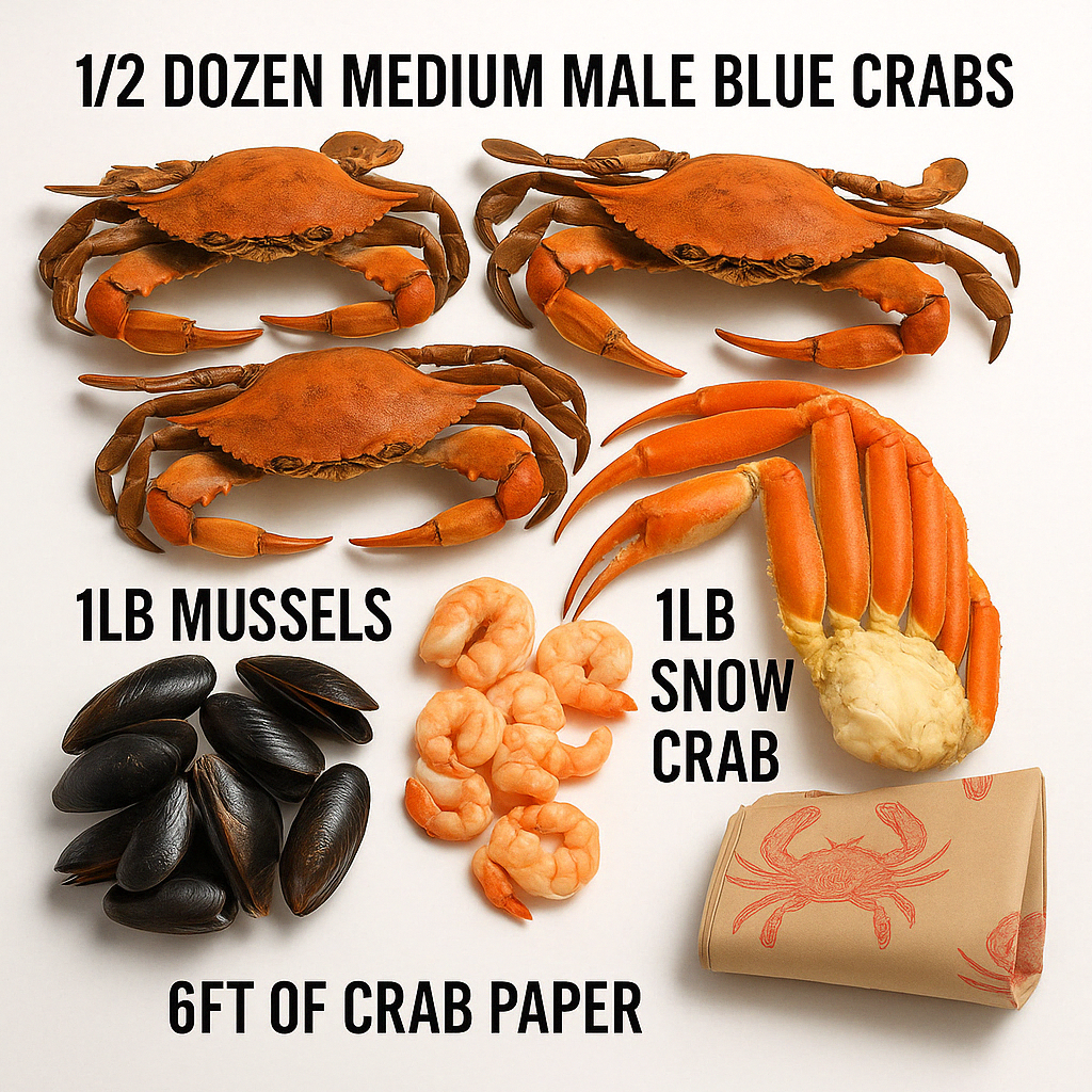 Seafood Sampler #1 – Chesapeake Crab Connection Inc.